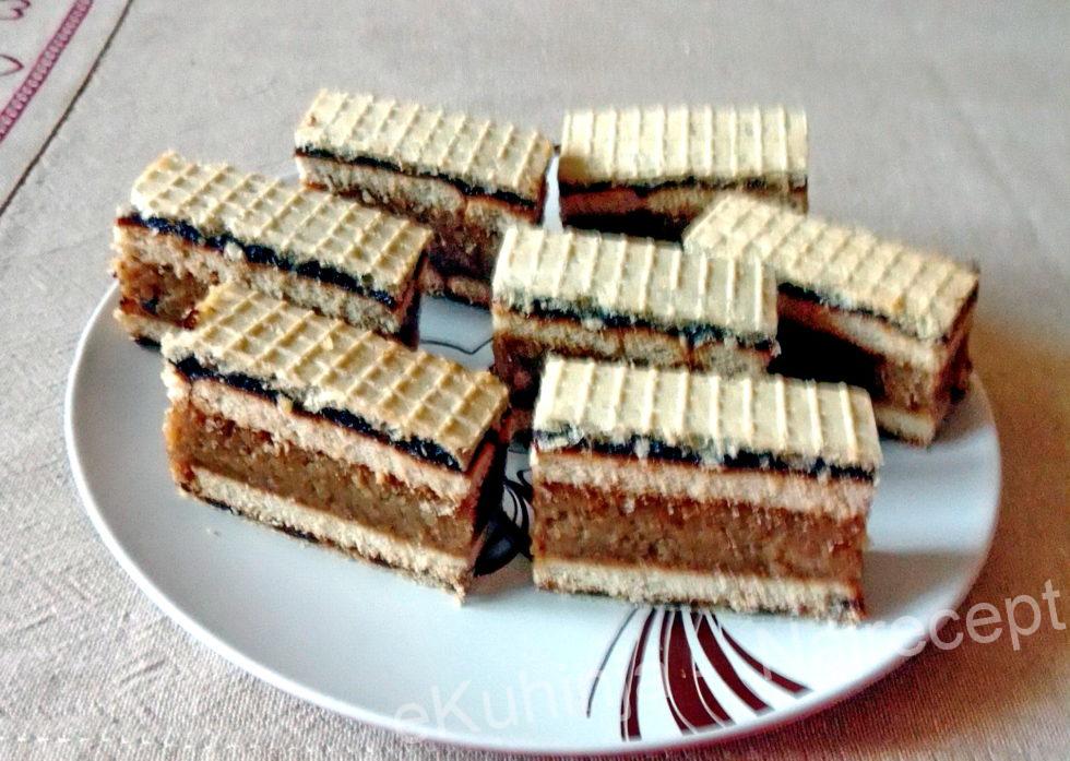 Super oblande sa keksom i orasima | Najrecept